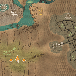 Interactive map of Template