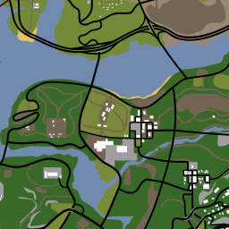 Interactive map of Grand Theft Auto: San Andreas